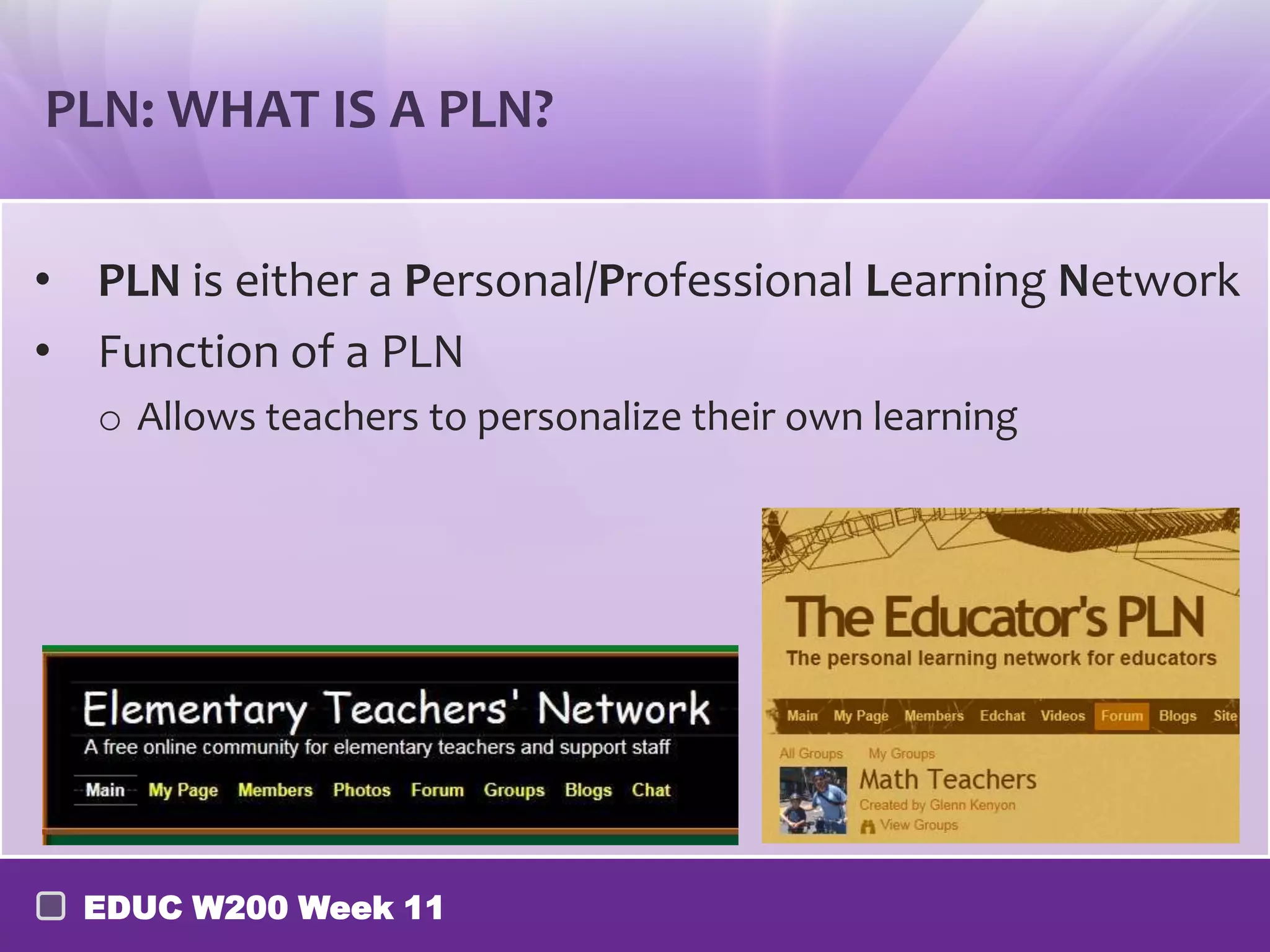 Fa13 week 11-pln part1 | PPT