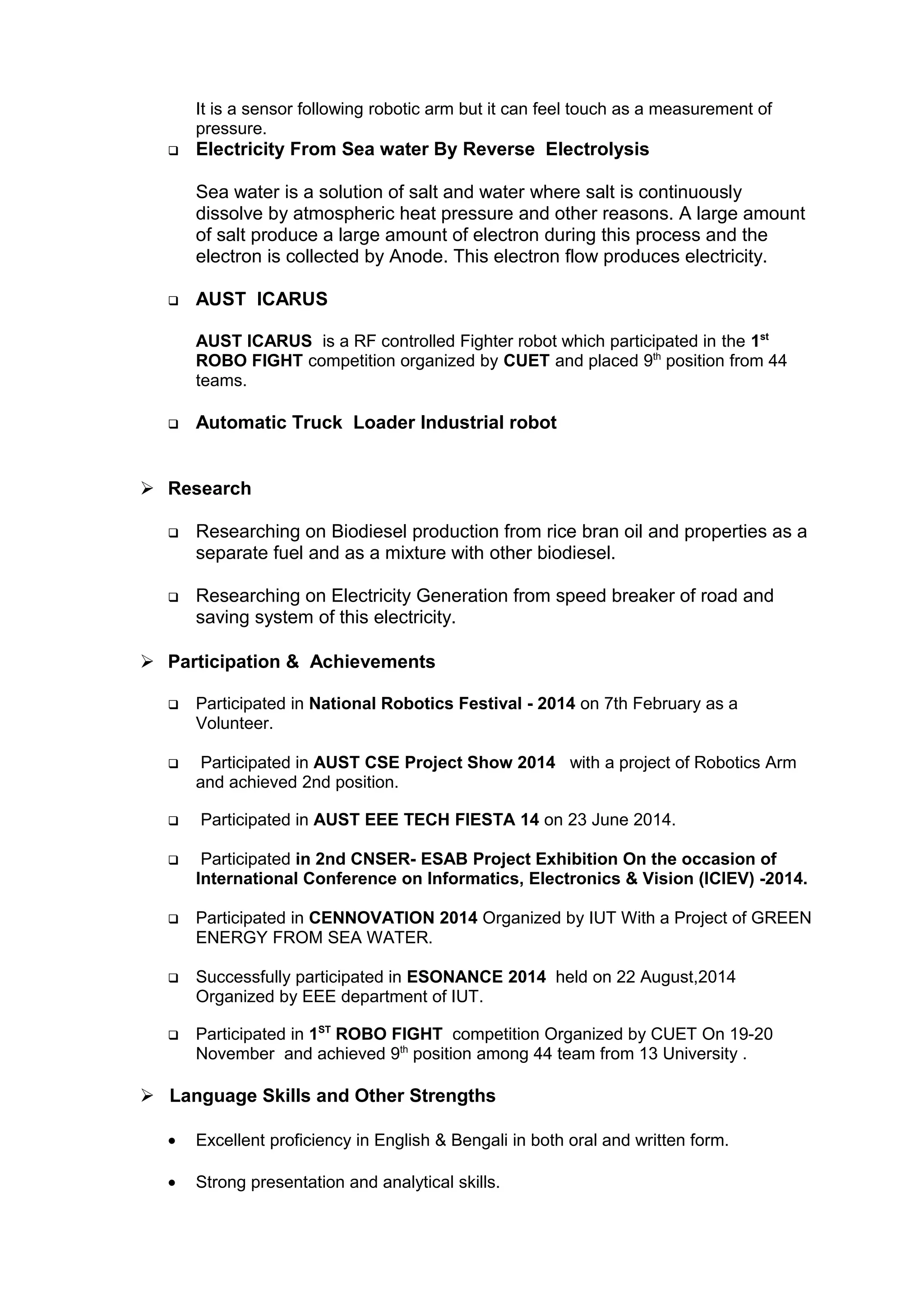 shakil cv | PDF