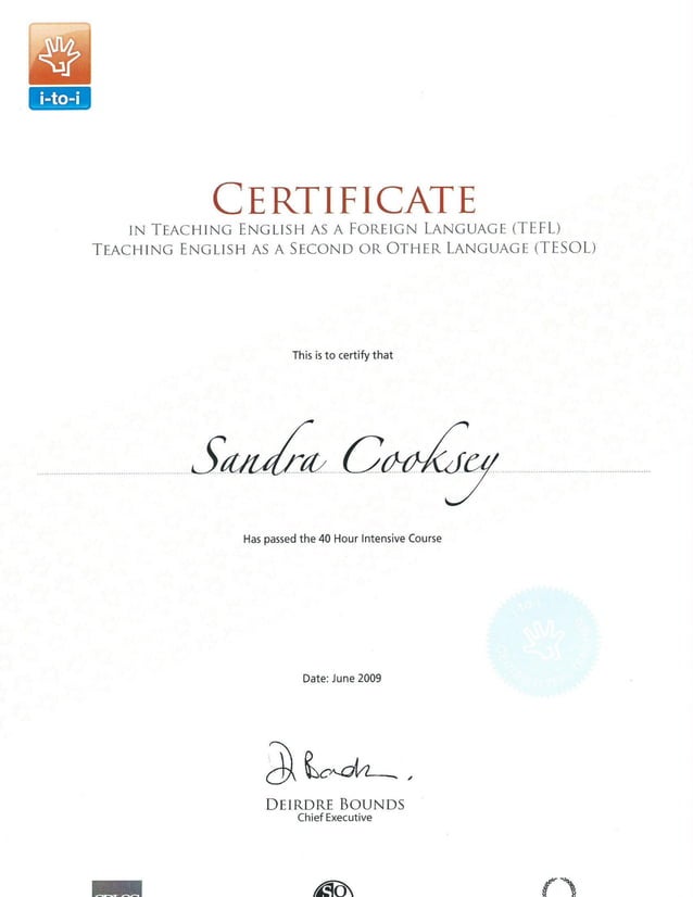 TEFL 40 Hour Intensive | PDF