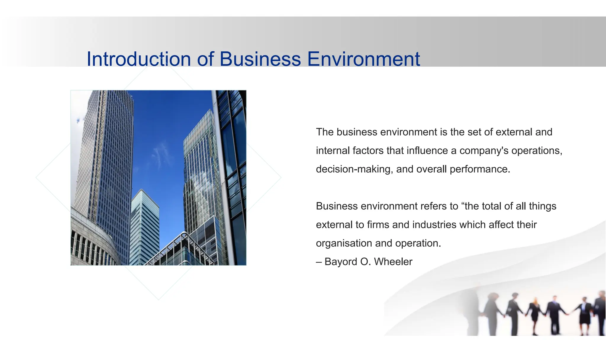 Business environment and its significance | PPTX