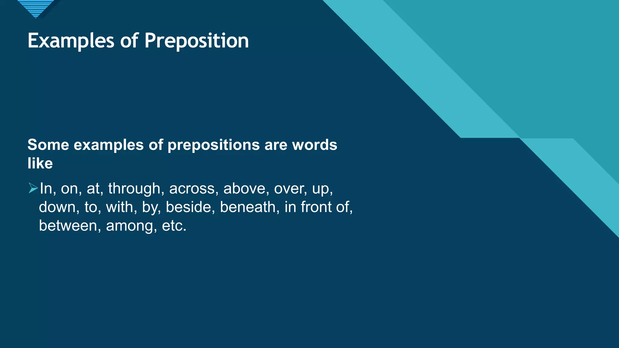 Preposition | PPTX