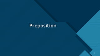 Preposition | PPT