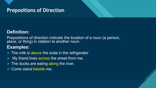 Preposition | PPTX