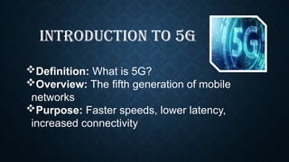 FA23-CHE-05.pptx is a presentation and the impact of 5G | PPT