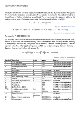 Human Powered Submarine Report | PDF