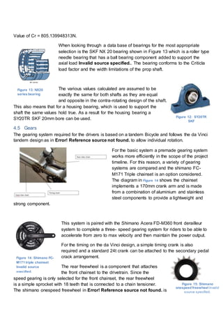 Human Powered Submarine Report | DOCX