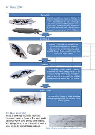 Human Powered Submarine Report | PDF