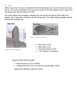 Human Powered Submarine Report | DOCX