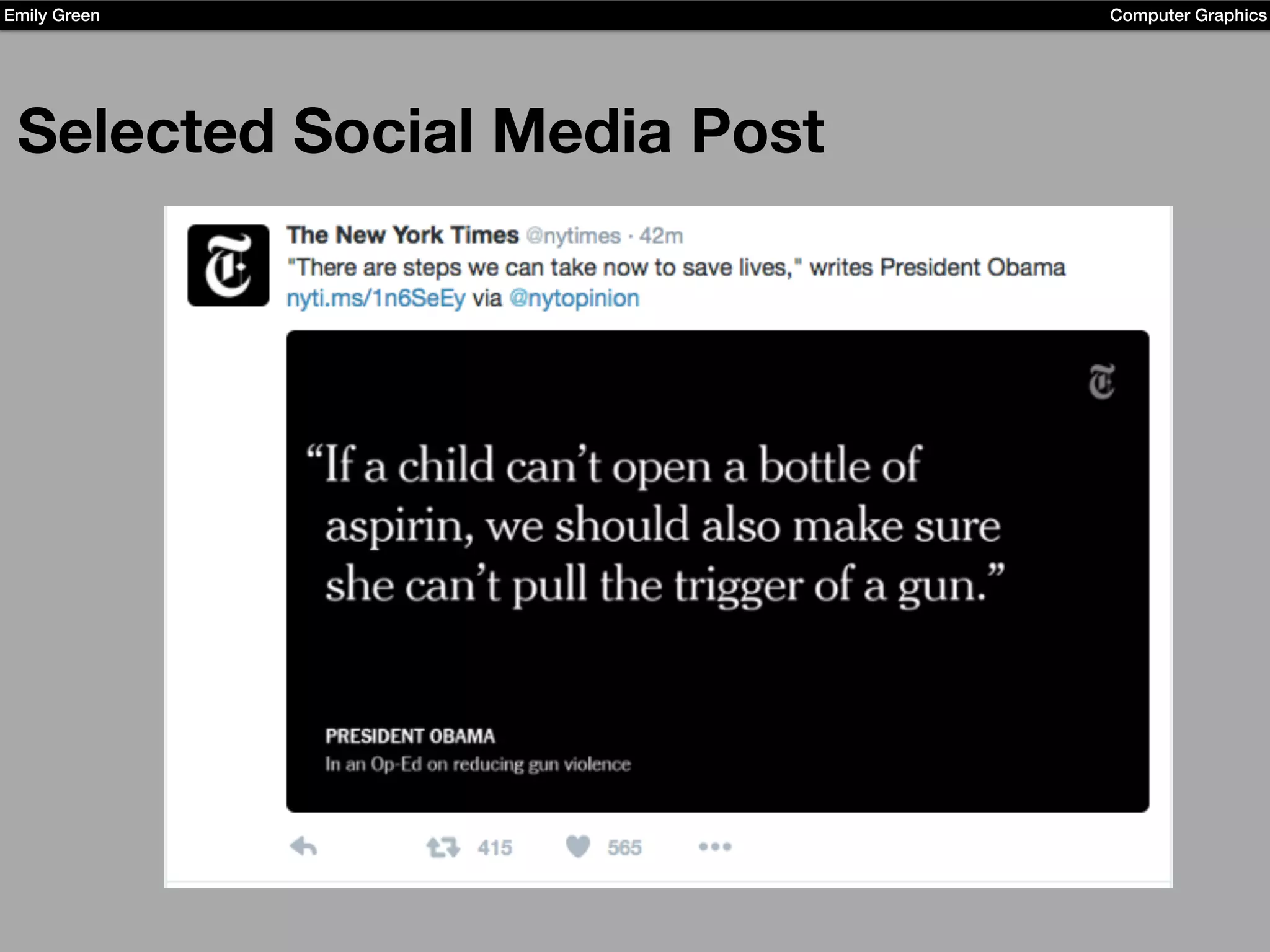 Emily Green Fa 27 Assignment 2 | PPT