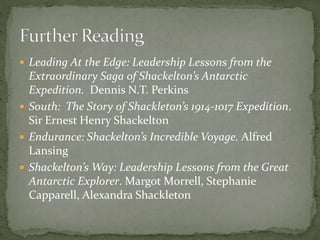 Endurance Leadership Lessons | PPTX