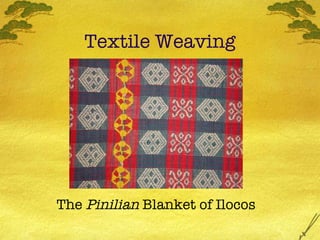 Fa 28 weaving history | PPT