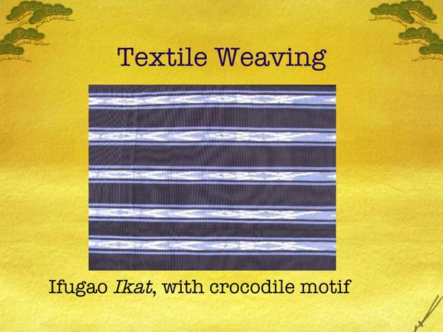 Fa 28 weaving history | PPT