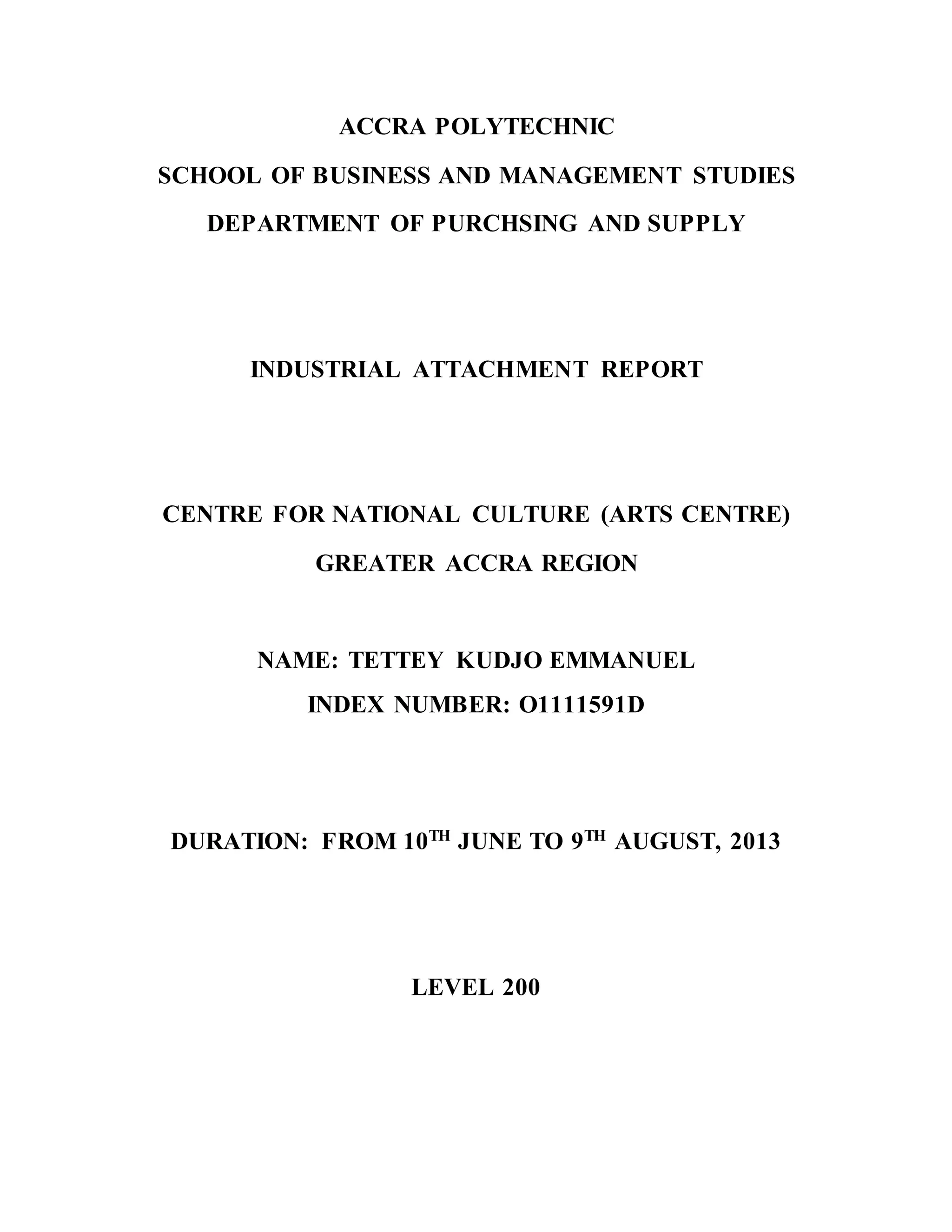 Attachment Report | DOCX