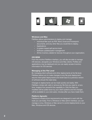 FileWave-General | PDF | Operating Systems | Computer Software and Applications