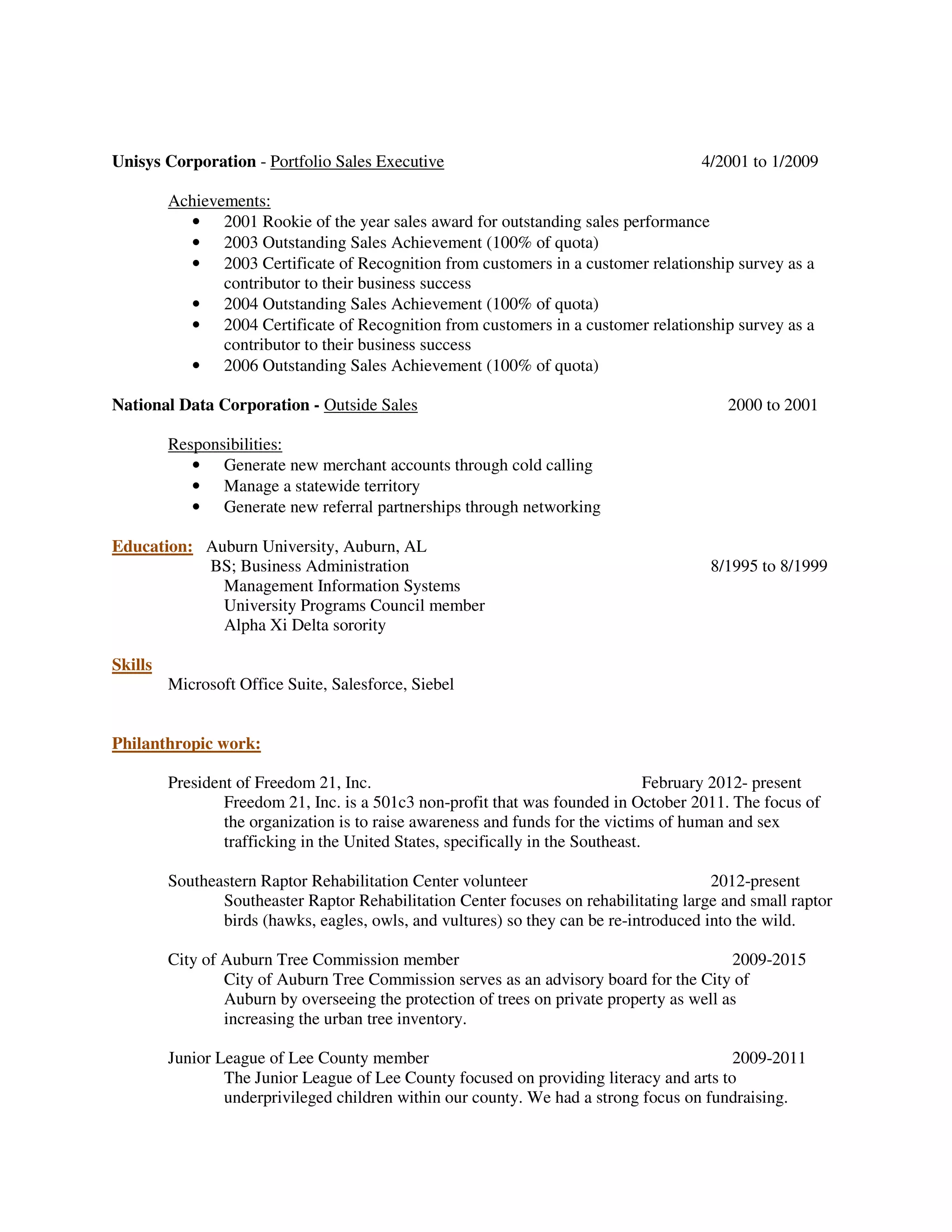 Lori Sewell Resume 2-2-16 | PDF