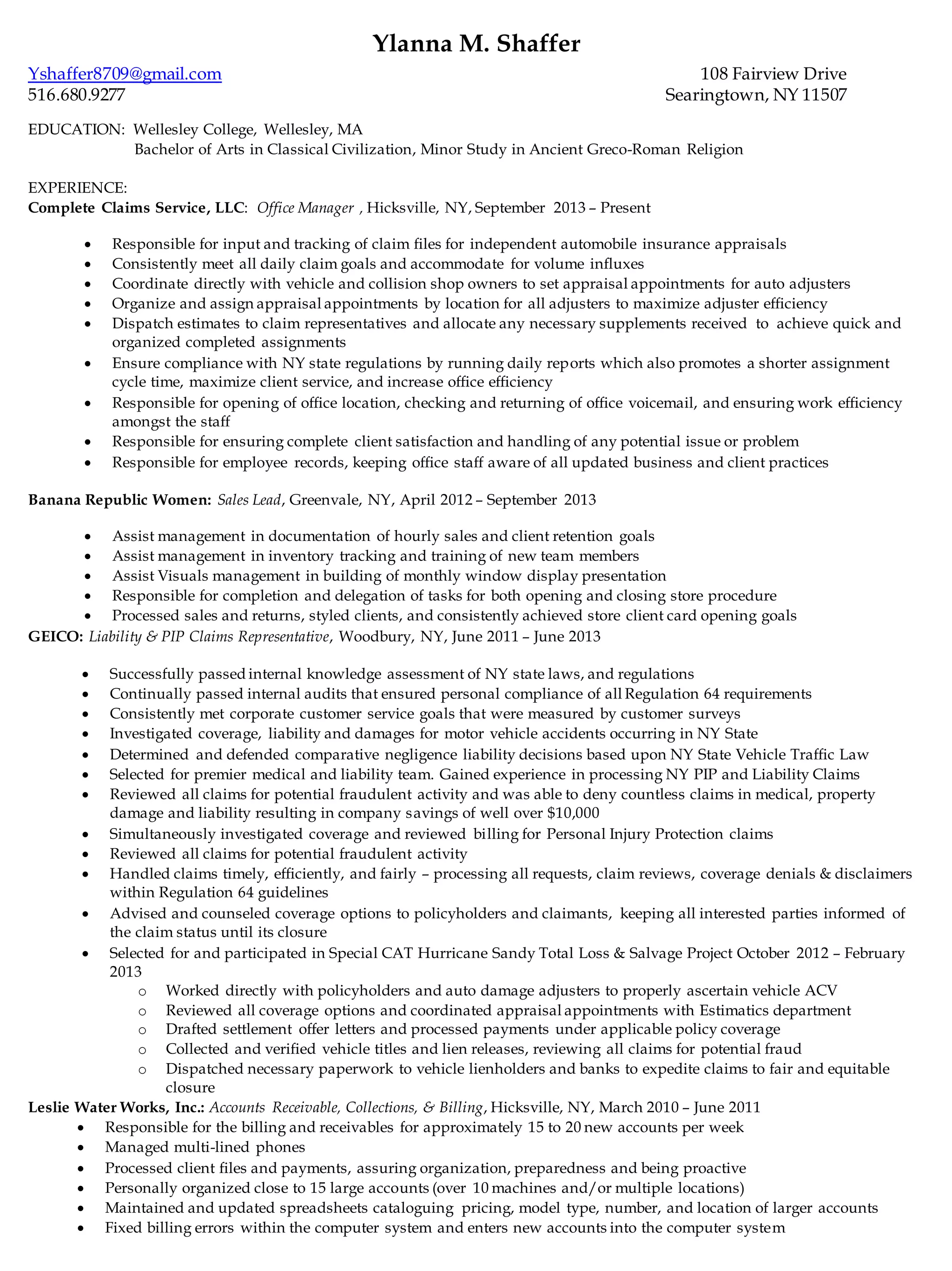 YMS Resume Final | DOCX
