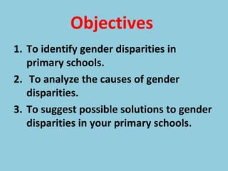 GENDER AWARENESS | PPT