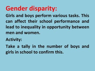 GENDER AWARENESS | PPT