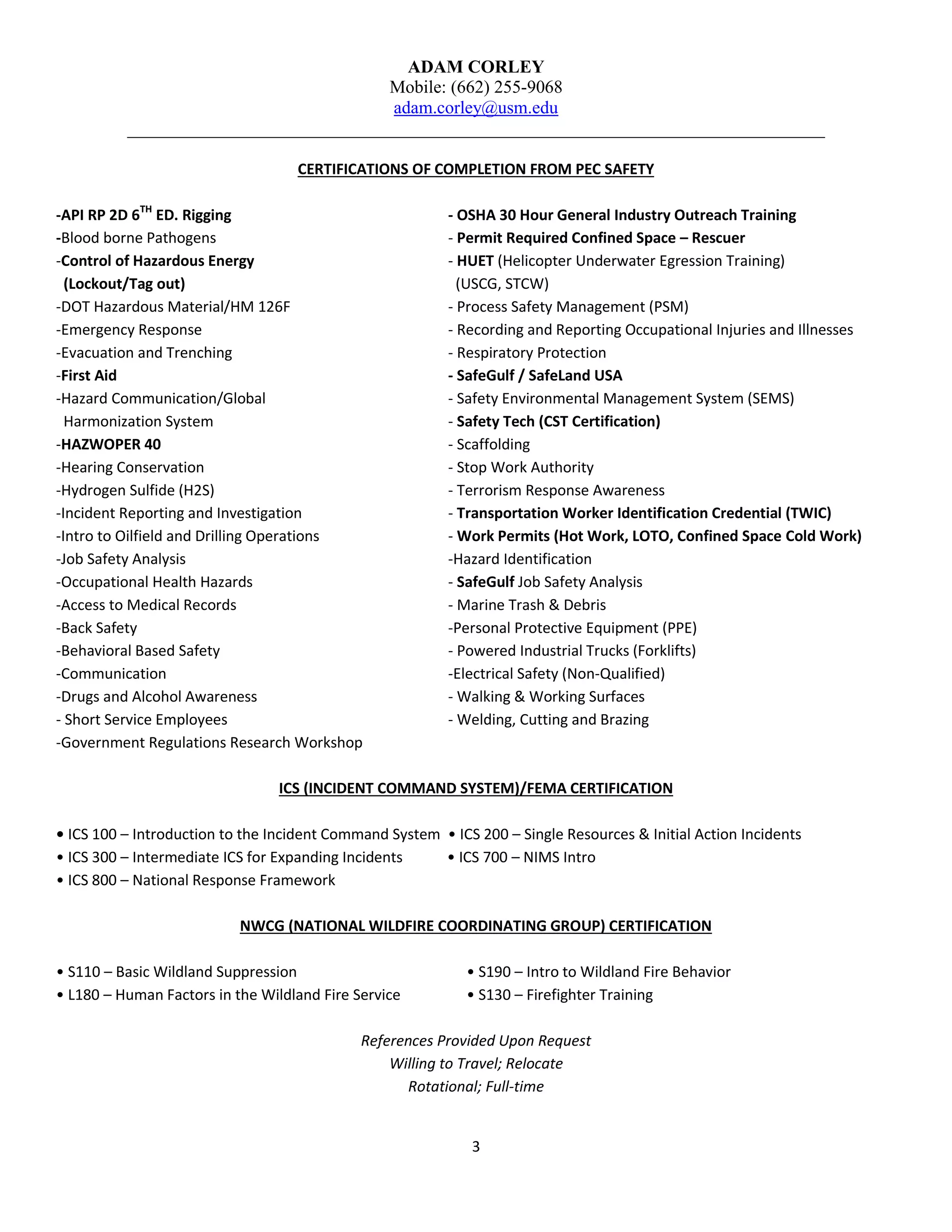ALC Resume | PDF