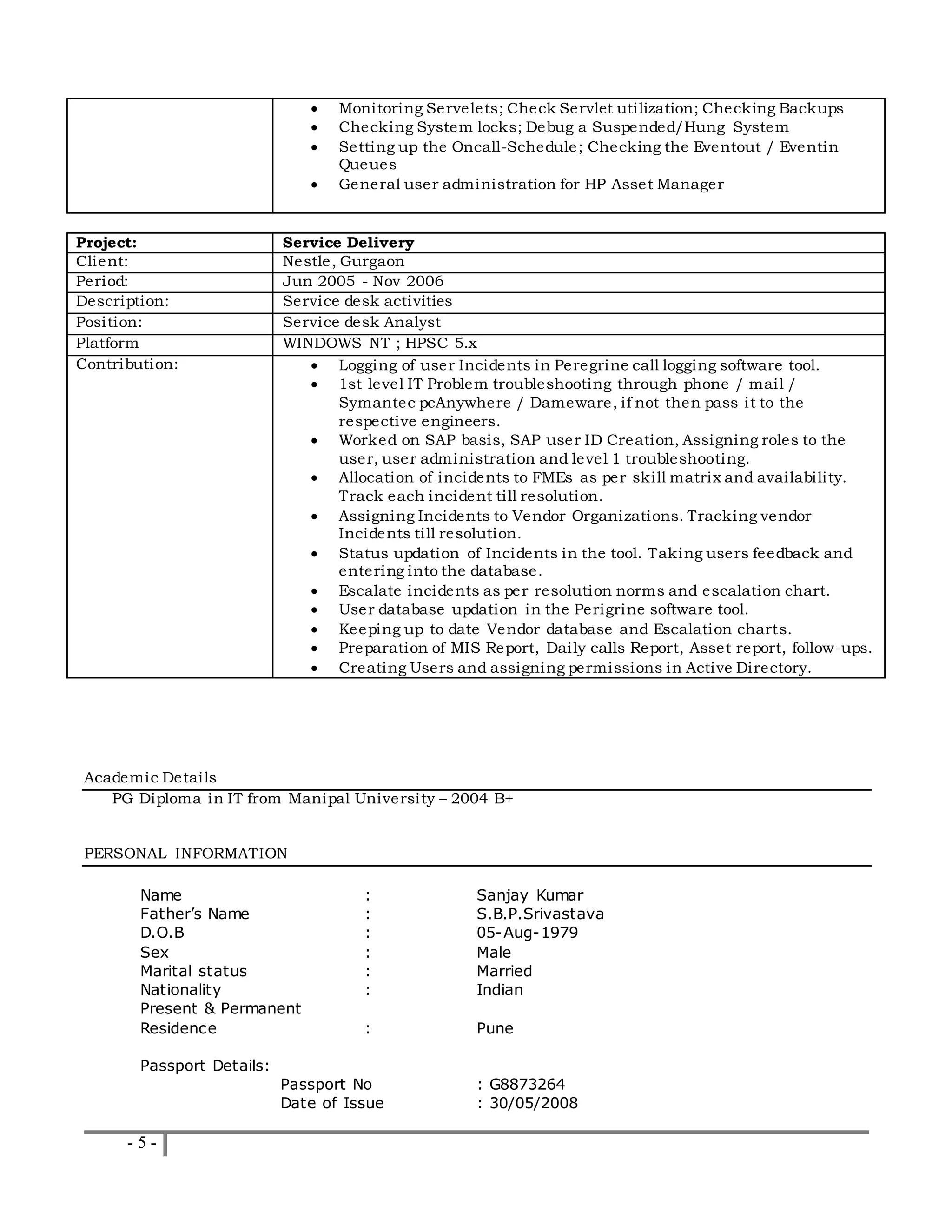 SANJAY KUMAR | DOCX | Cloud Computing | Internet