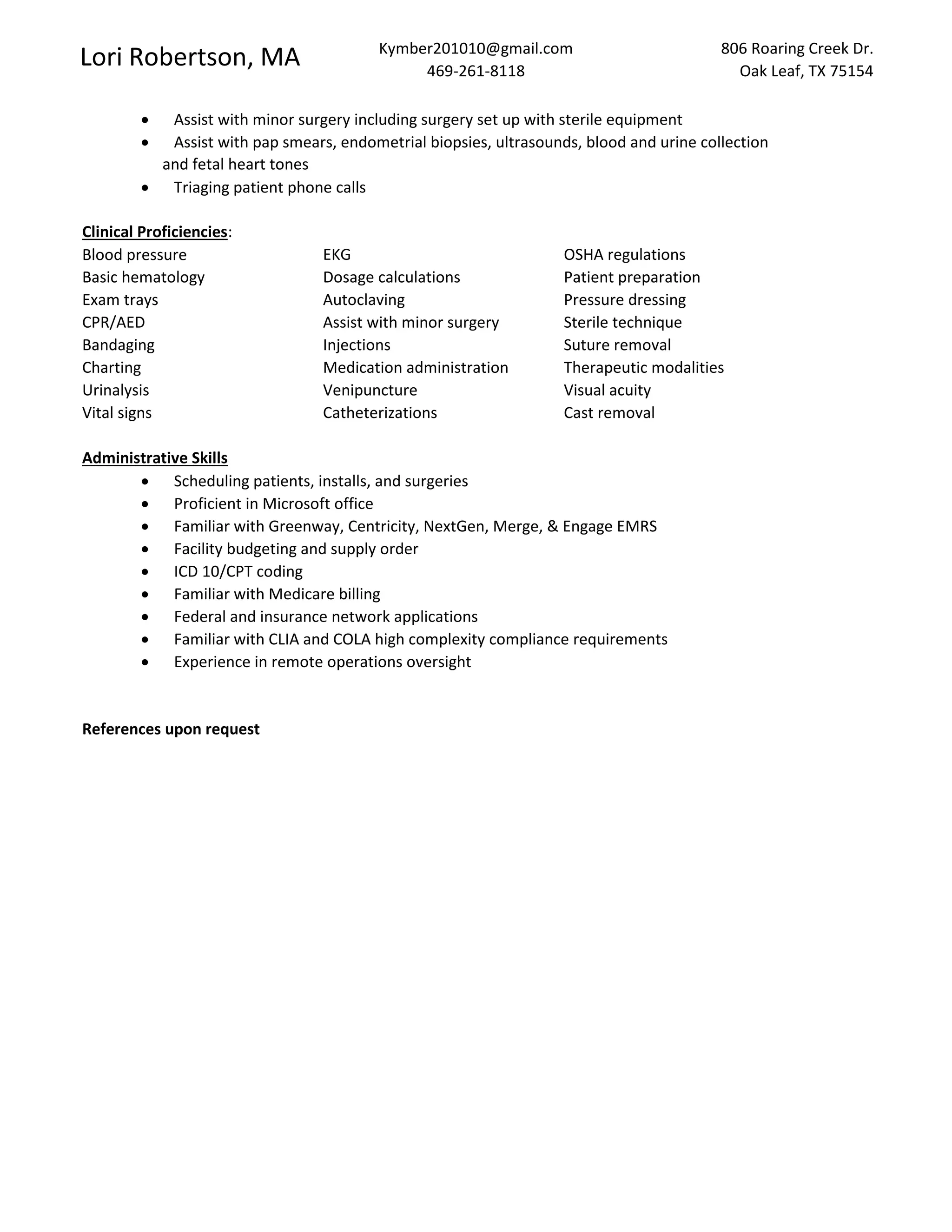 Lori Robertson resume (1) | PDF