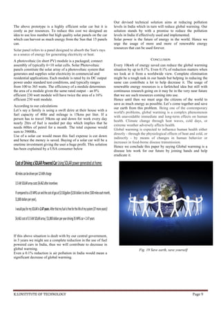 Global Warning Final | PDF