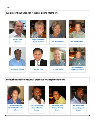 1.2015 MGH Newsletter final | PDF | Healthcare Industry | Industries