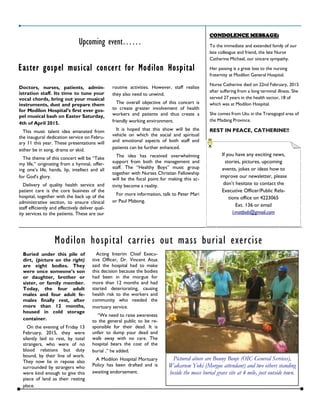 1.2015 MGH Newsletter final | PDF | Healthcare Industry | Industries