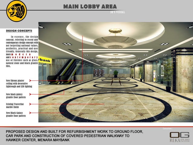Presentation MAYBANK Executive Lobby & Pedestrian Walkway - 21.3.11 ...