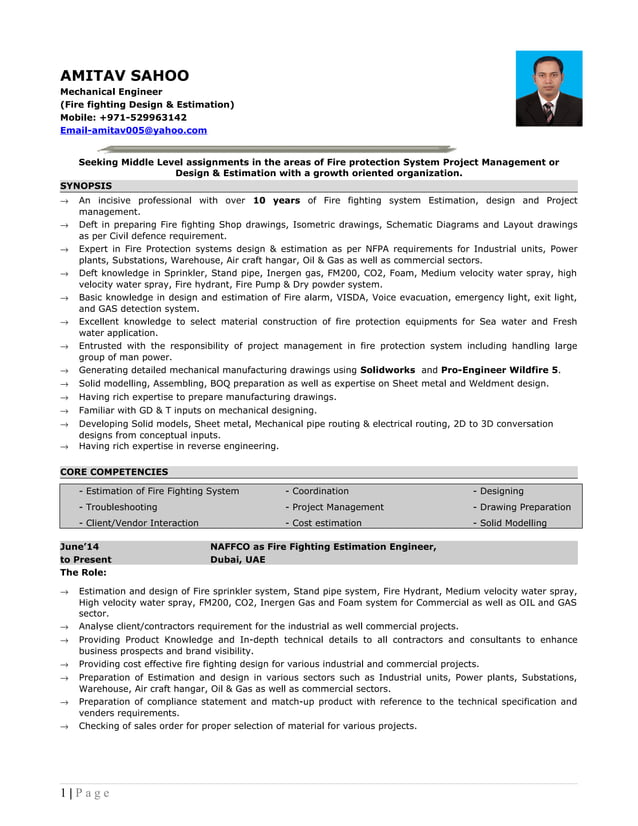 Amitav Sahoo-CV | DOC