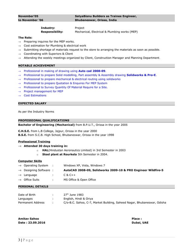 Amitav Sahoo-CV | DOC