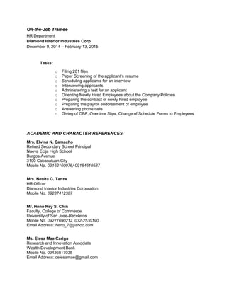 Czarina Jean Sonza_Resume | PDF
