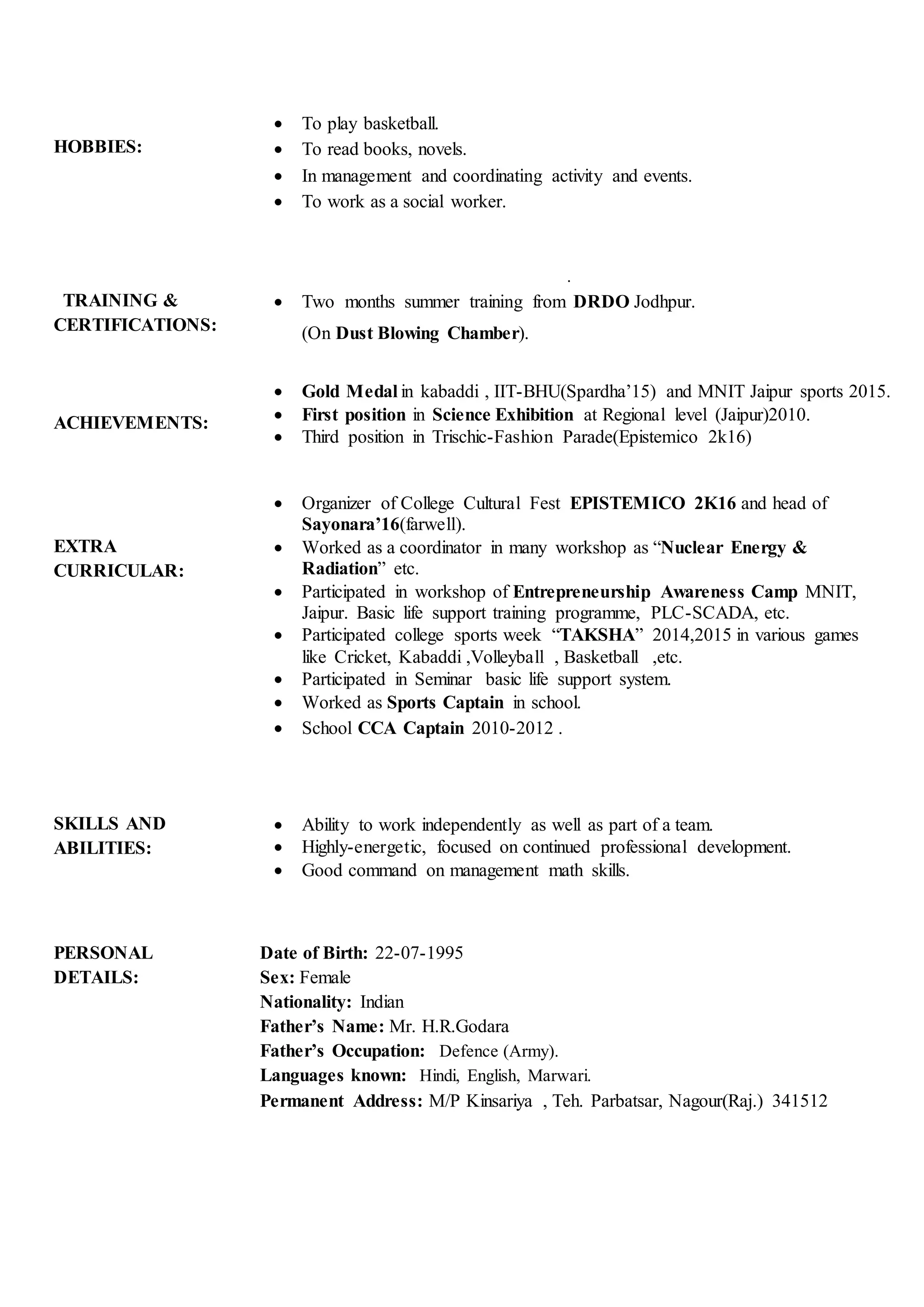 CV-nita new pdf | DOCX
