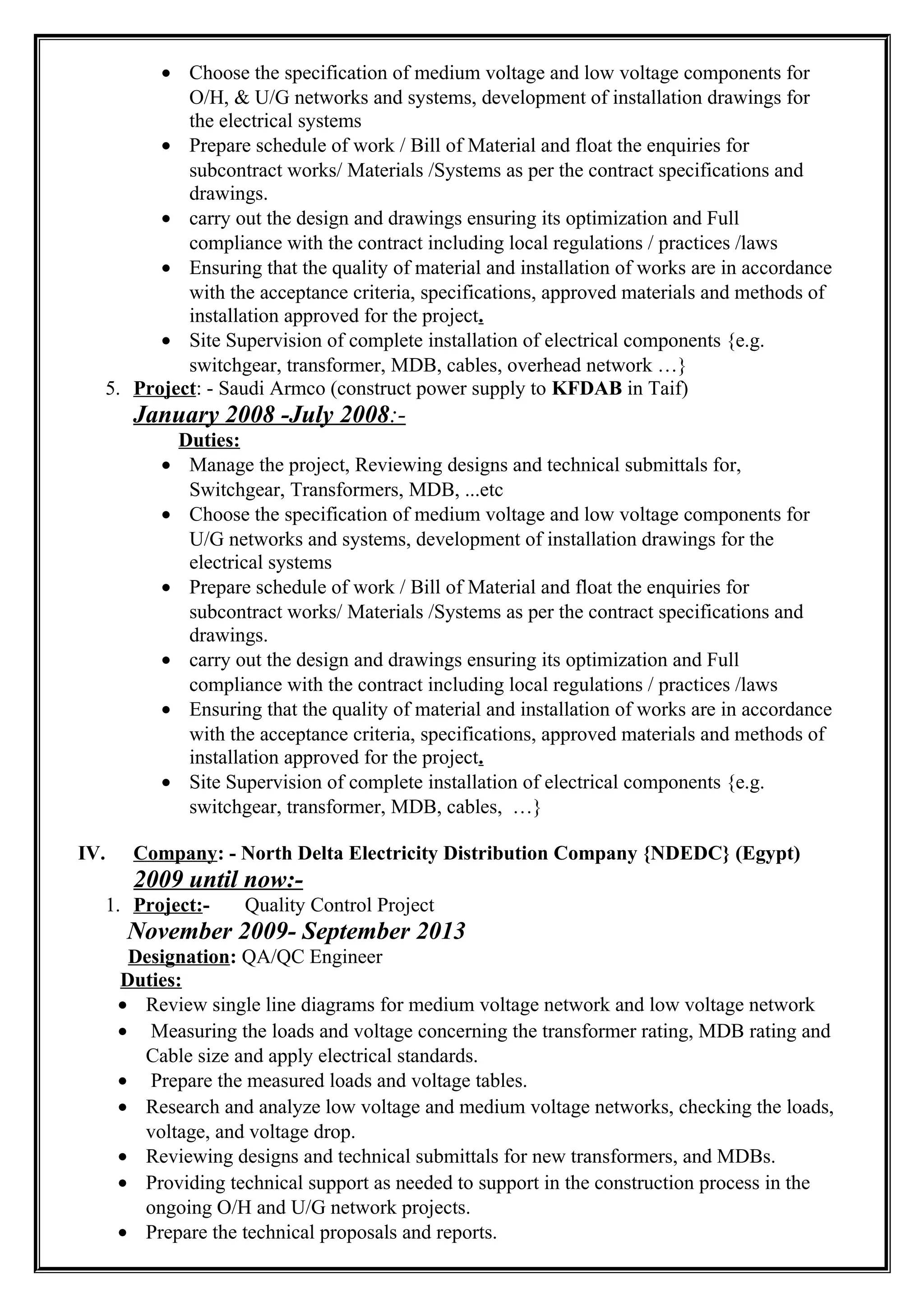 Yasser Wahba CV | PDF