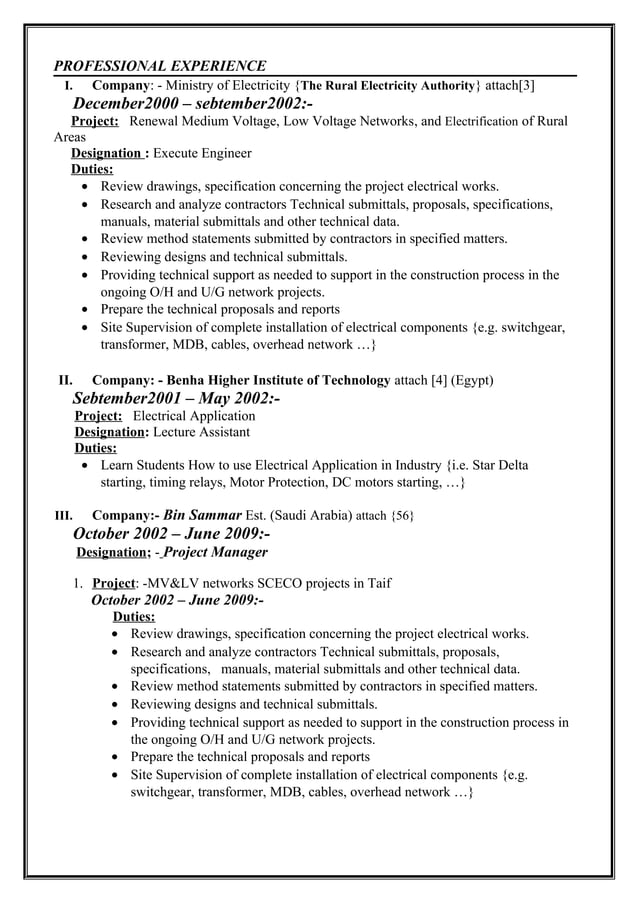 Yasser Wahba CV | PDF