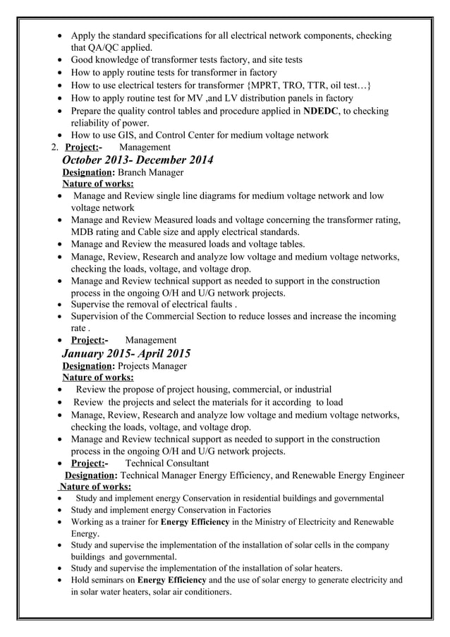 Yasser Wahba CV | PDF