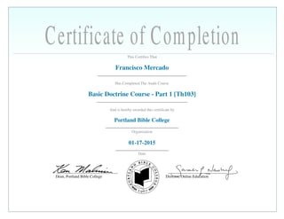certificate | PPT