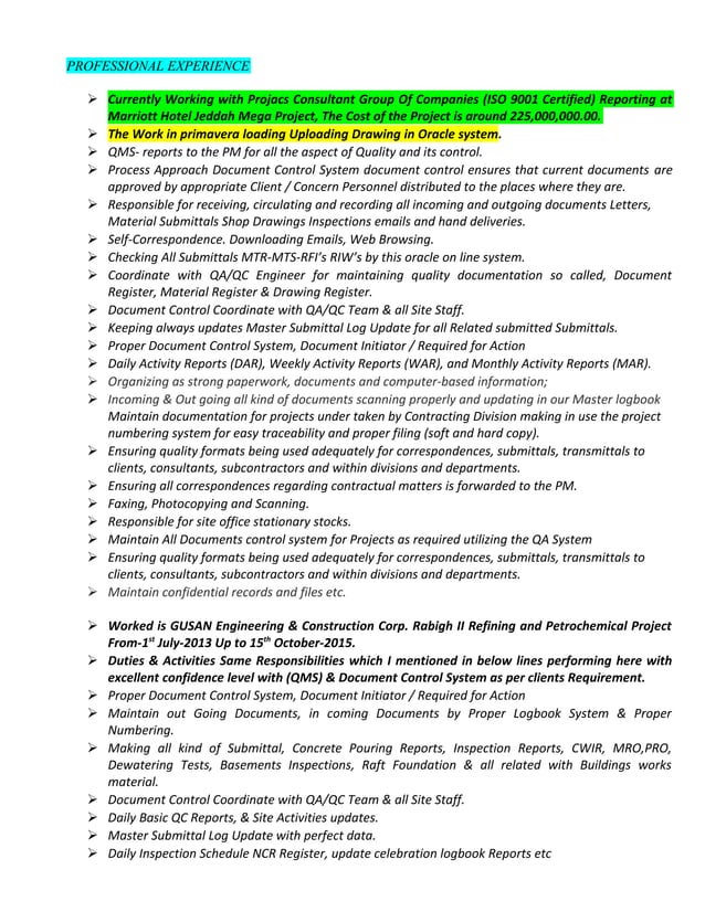 Muhammad Yousif Updated CV (1) | DOC