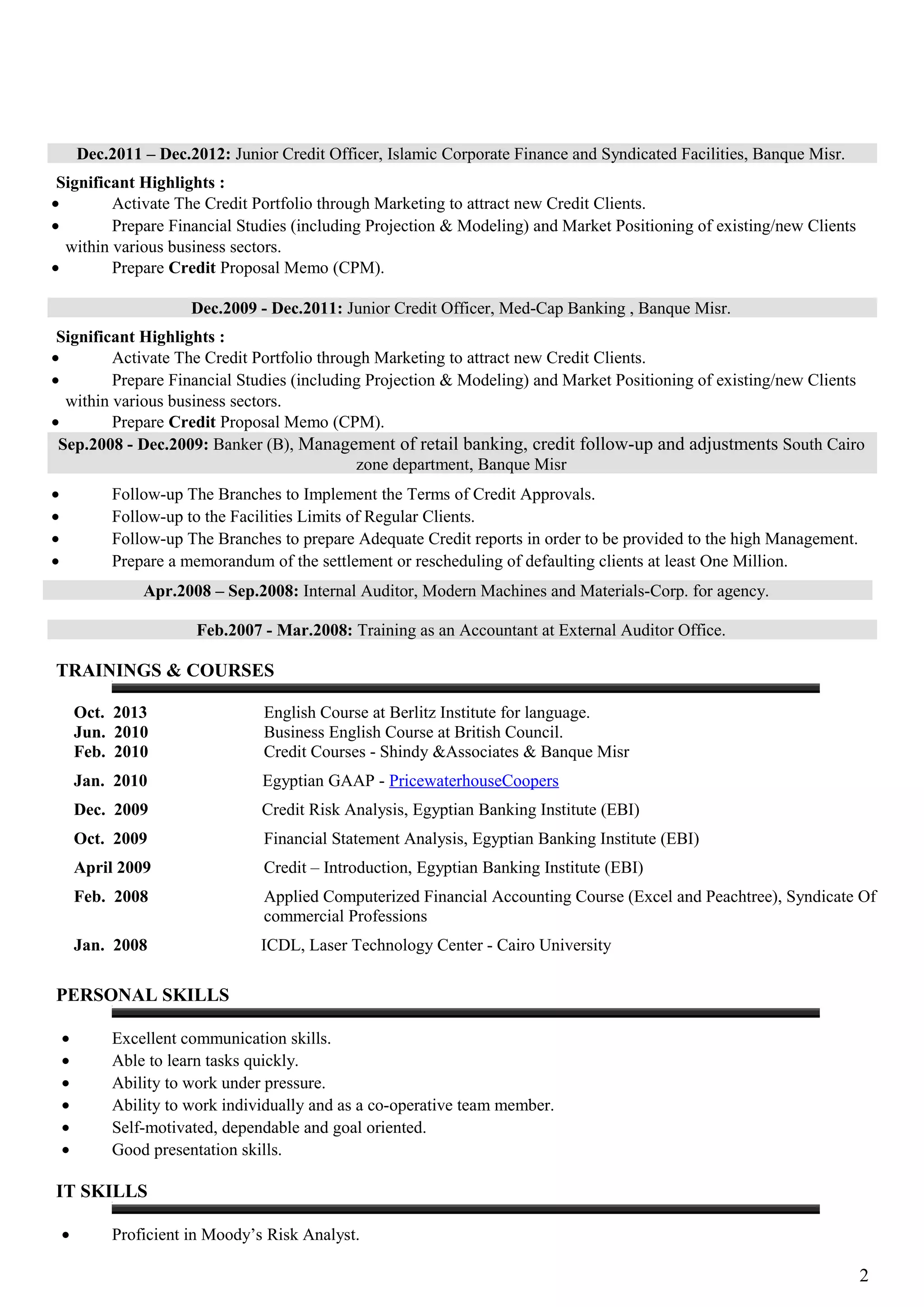 ELShahed CV | PDF