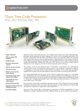 TSync_Timing_Boards_revA | PDF | Consumer Electronics | Technology & Computing