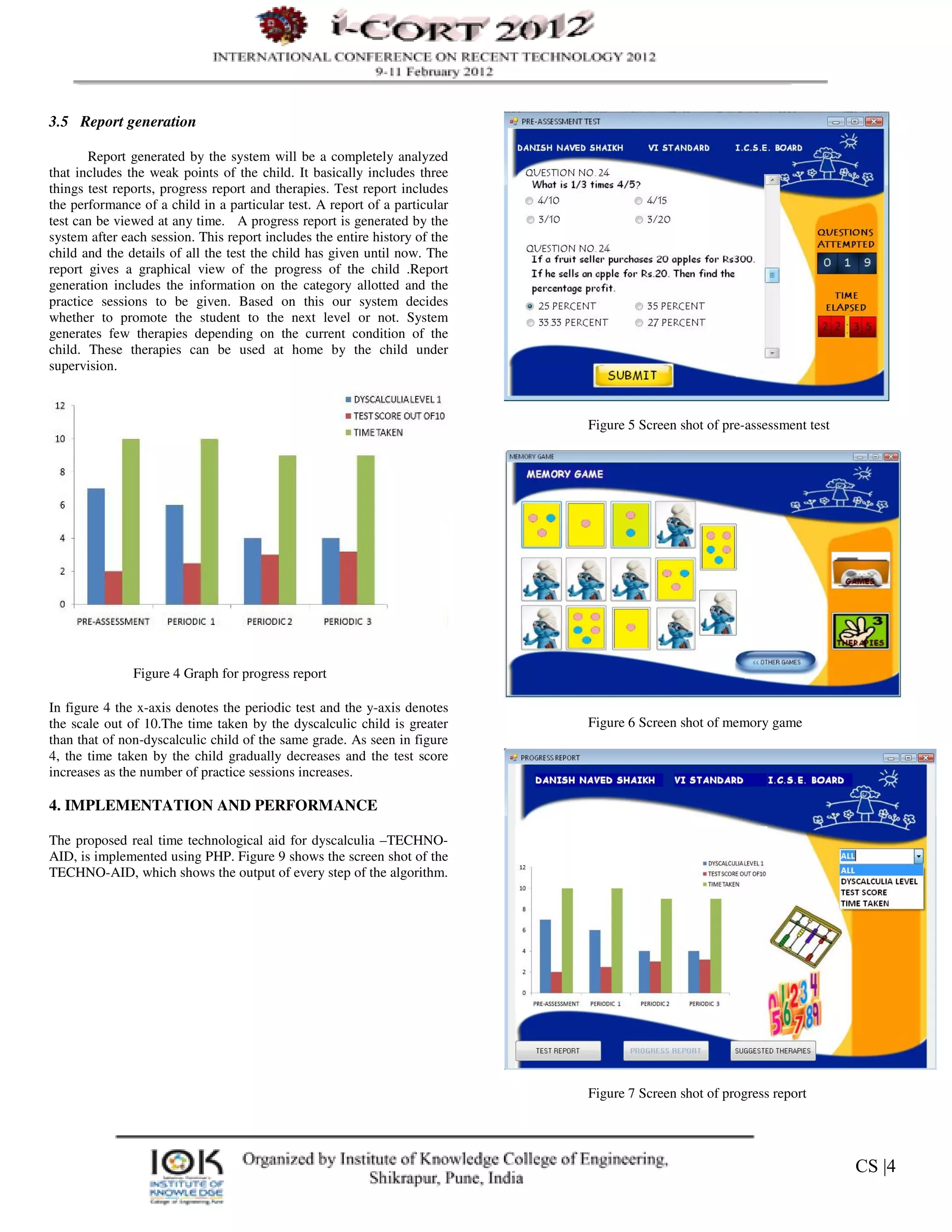 technical paper presentation for international conference ICORT | PDF