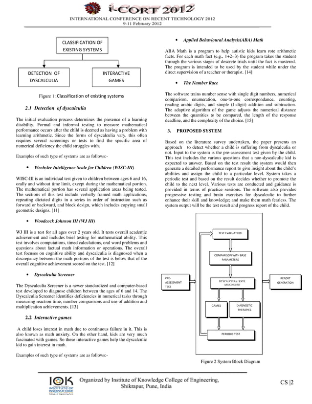 technical paper presentation for international conference ICORT | PDF