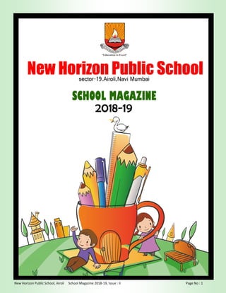 School Magazine Issue 2-2018-19 | PDF