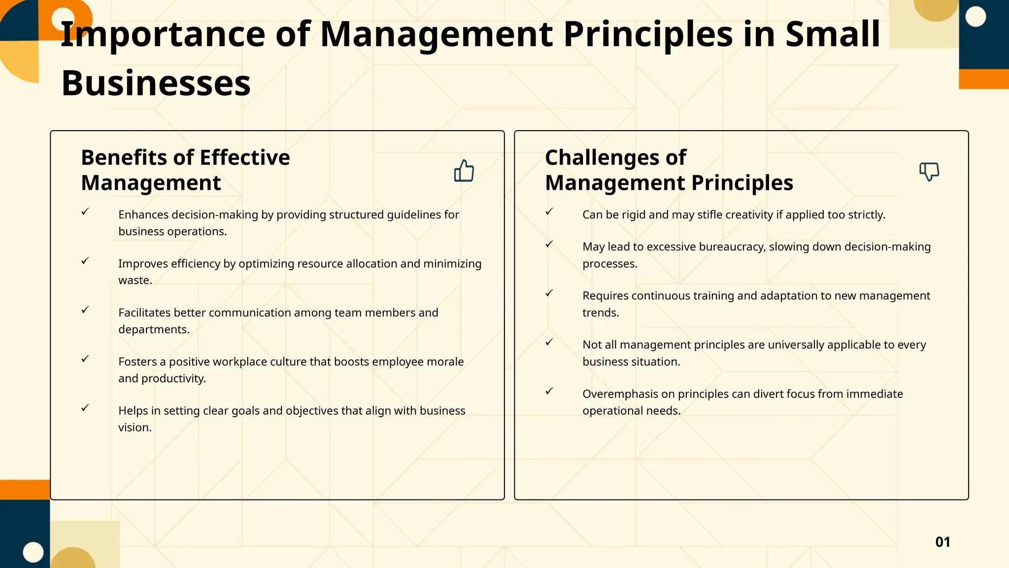 Management Principles on Small Scale Industries. | PPTX