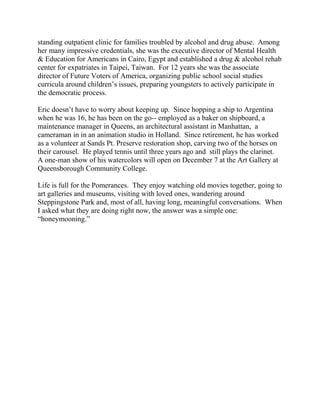 POMERANCE WEDDING REVISED doc | PDF