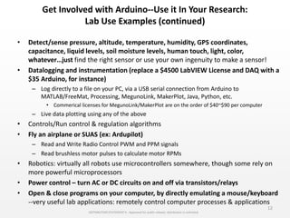 SUAS & Arduino Presentation - Staples - 20140403 - CLEARED | PPT