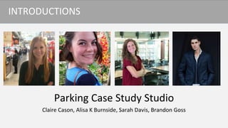 Parking Case Study Presentation | PPTX