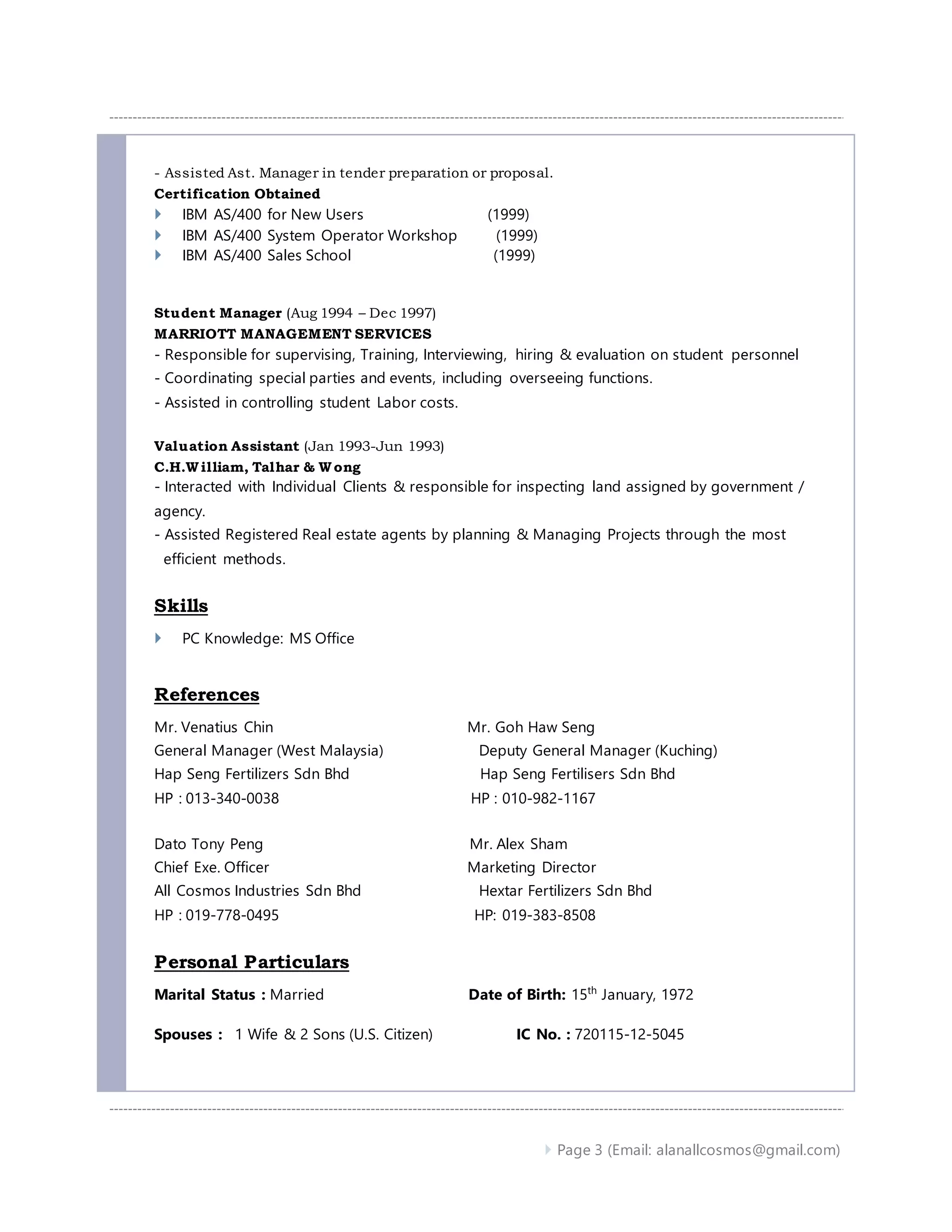 Resume | PDF