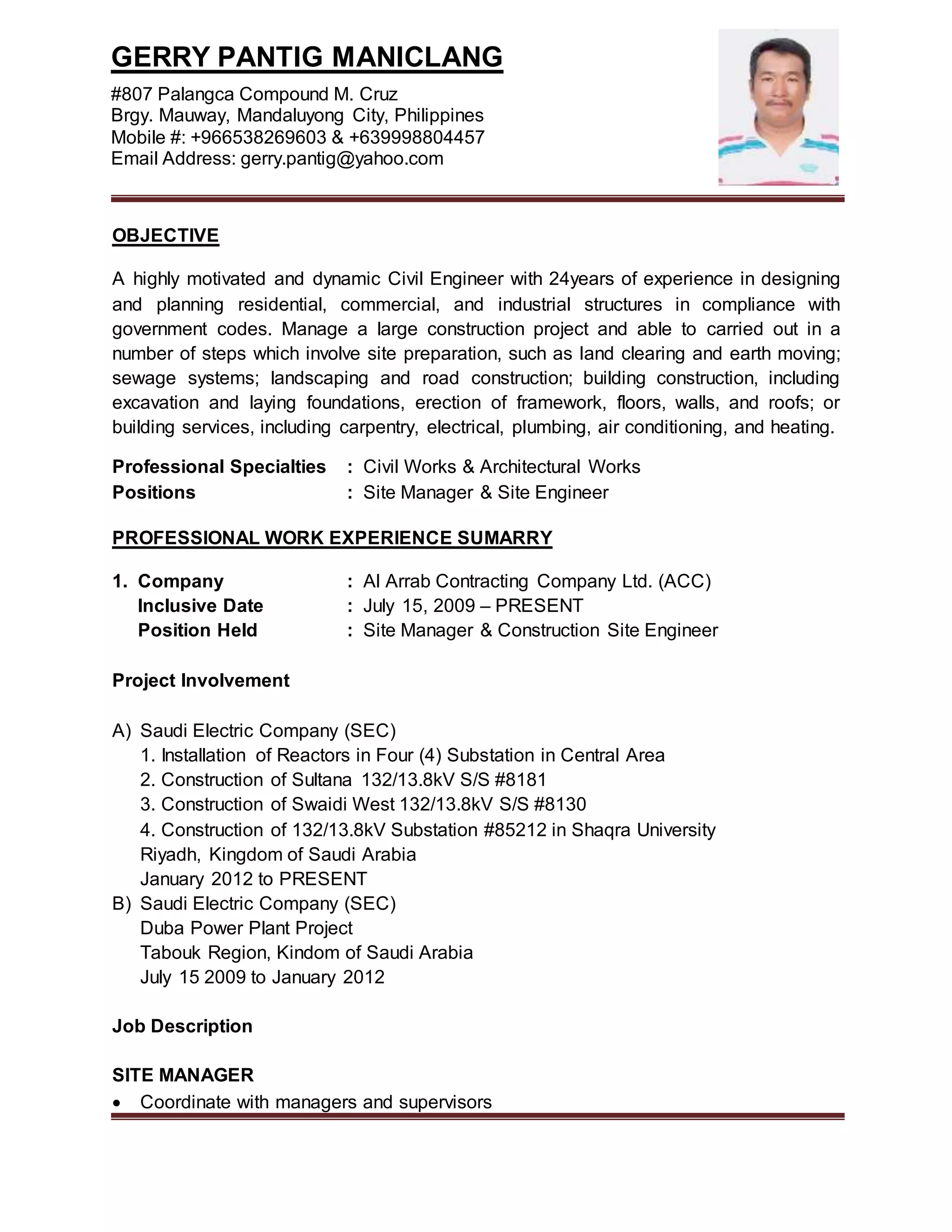 GERRY PANTIG MANICLANG | PDF