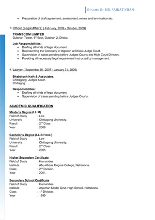 Resume with pic(1) | DOC